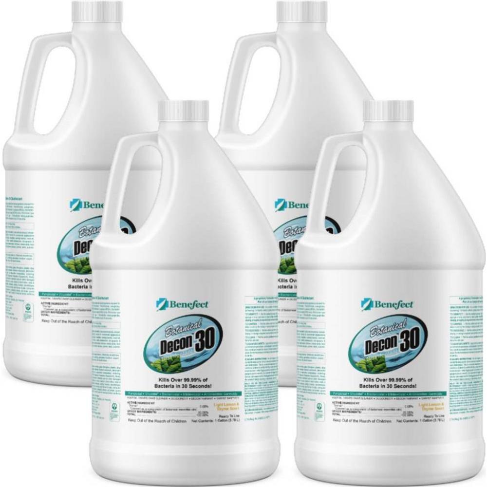BENEFECT 1 gal. All-Purpose Botanical Cleaner and Disinfectant Decon 30 ...
