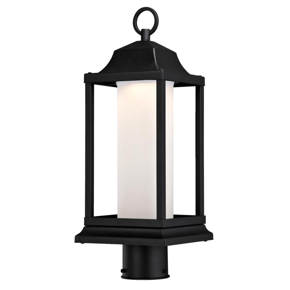 Westinghouse Honeybrook 1-Light Textured Black Outdoor Integrated LED ...