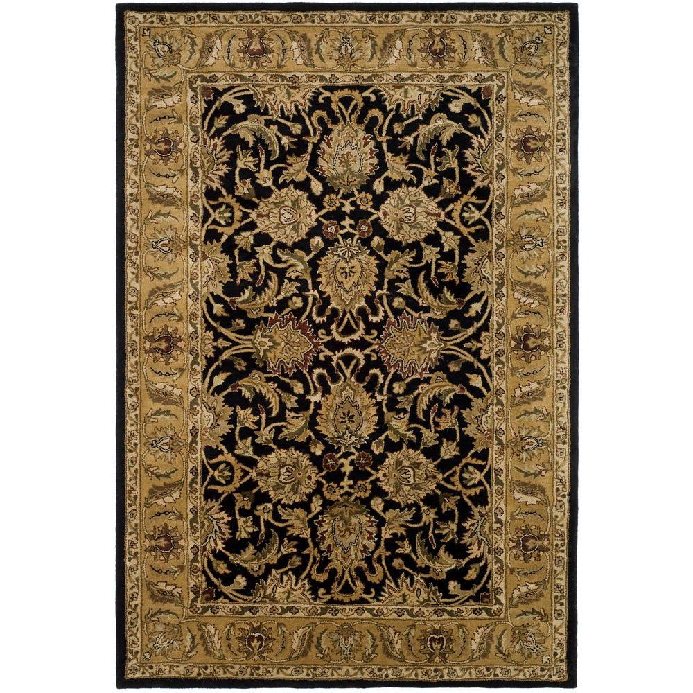 Black/Gold - Area Rugs - Rugs - The Home Depot