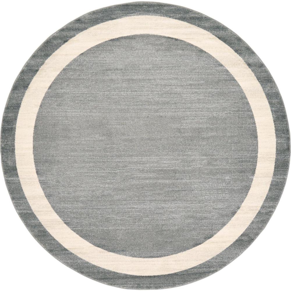 Anji Mountain Kerala Gray 8 ft. x 8 ft. Jute Round Area Rug-AMB0329 ...