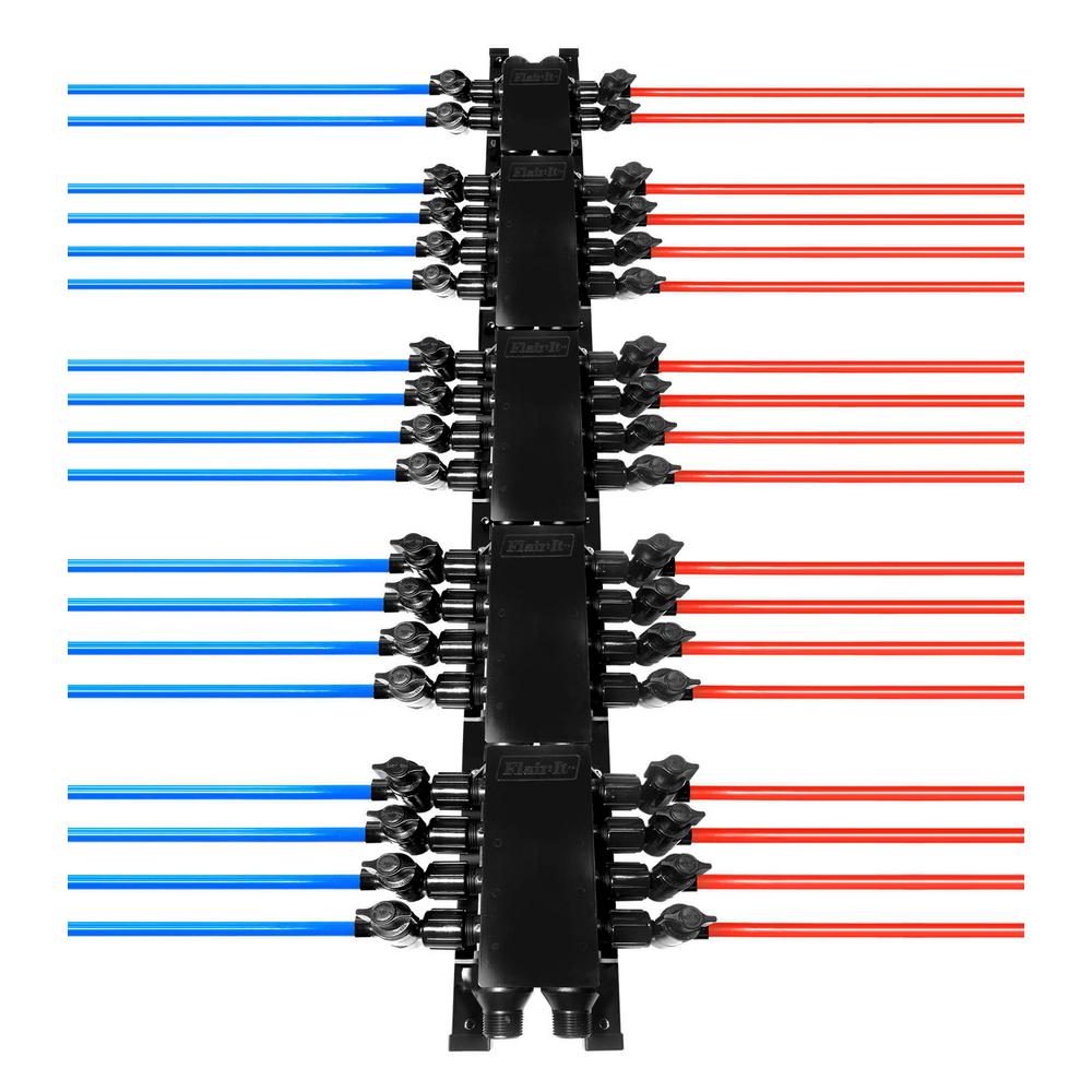 Pex Manifolds With Valves