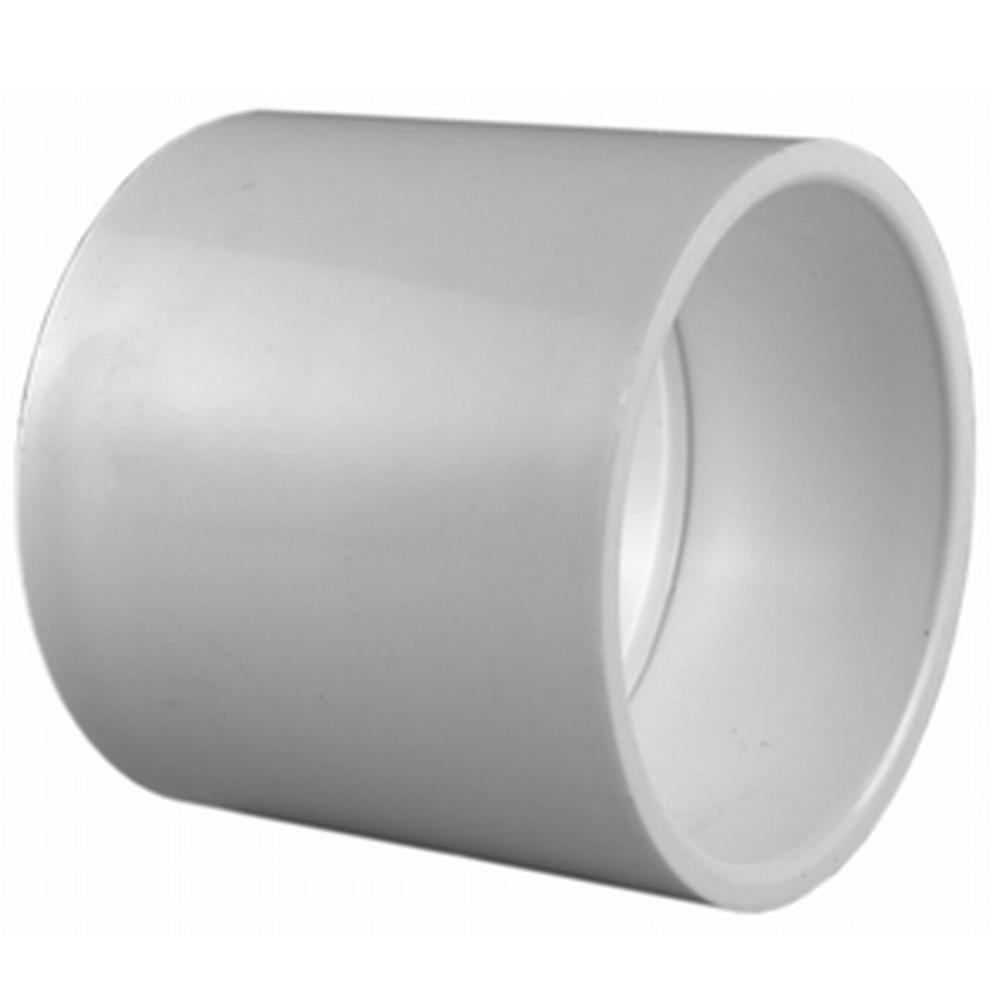 Charlotte Pipe 1 in. x 3/4 in. PVC Schedule 80 S x S Reducing Coupling ...