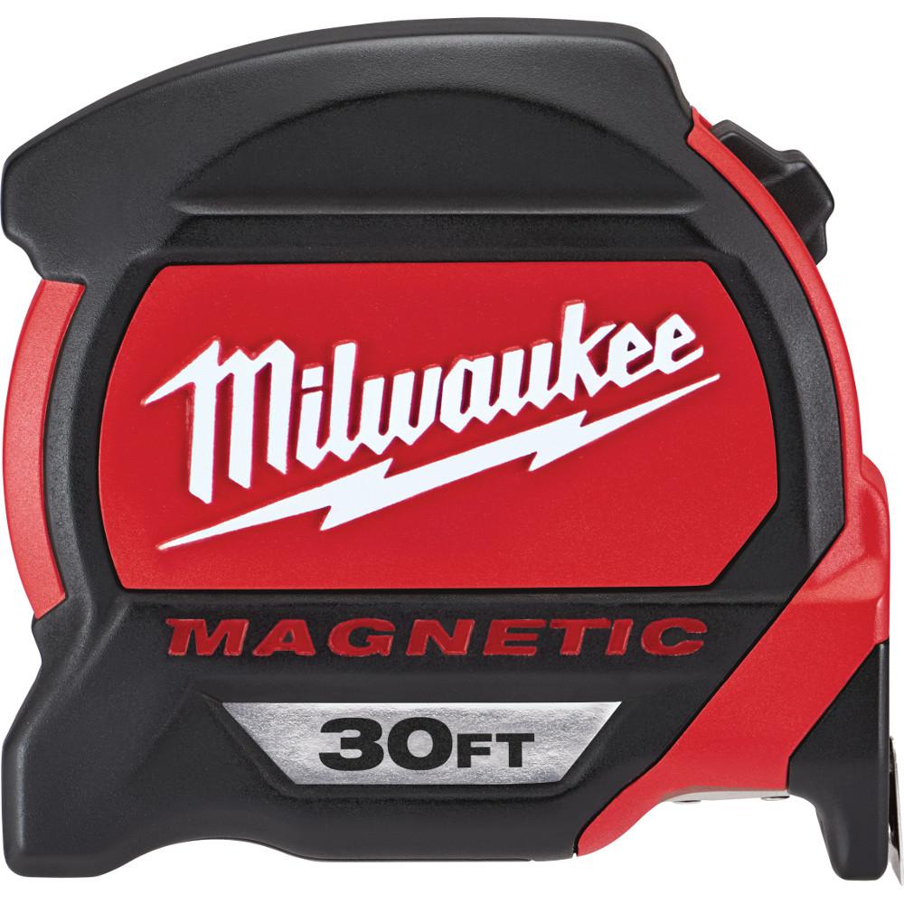 Milwaukee 30 ft. Premium Magnetic Tape Measure-48-22-7130 - The Home Depot