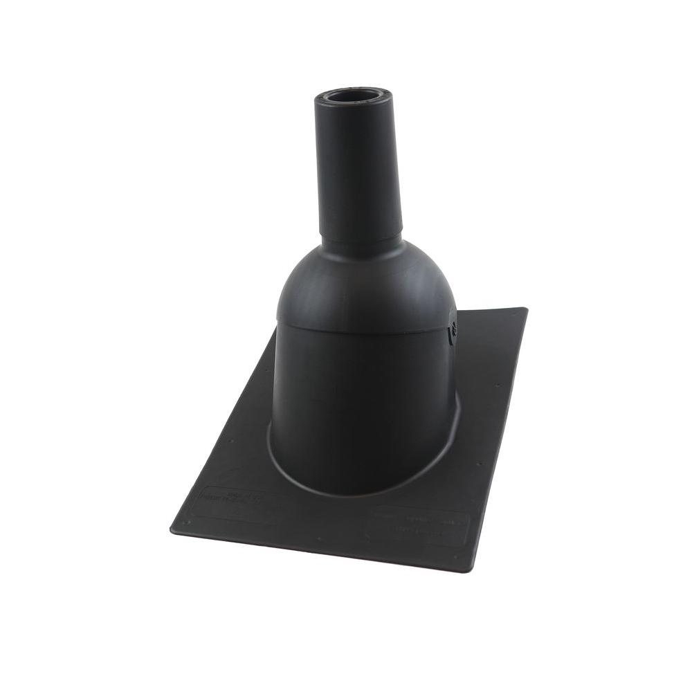 Perma Boot Pipe Boot For 2 In I D Vent Pipe Black Color New