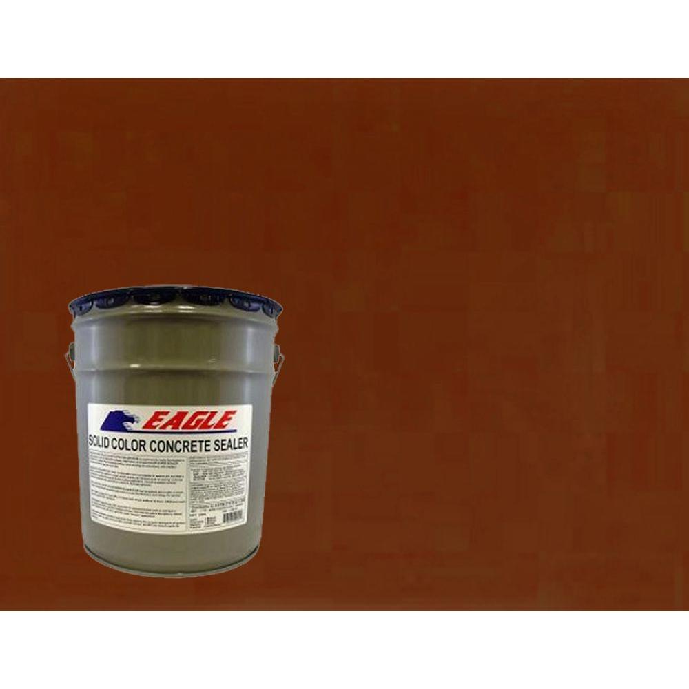 Eagle 5 gal. Tile Red Solid Color Solvent Based Concrete Sealer-EHTR5 ...