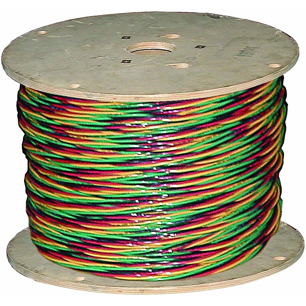Southwire 1 000 Ft 12 3 Solid CU W G Submersible Well Pump Wire