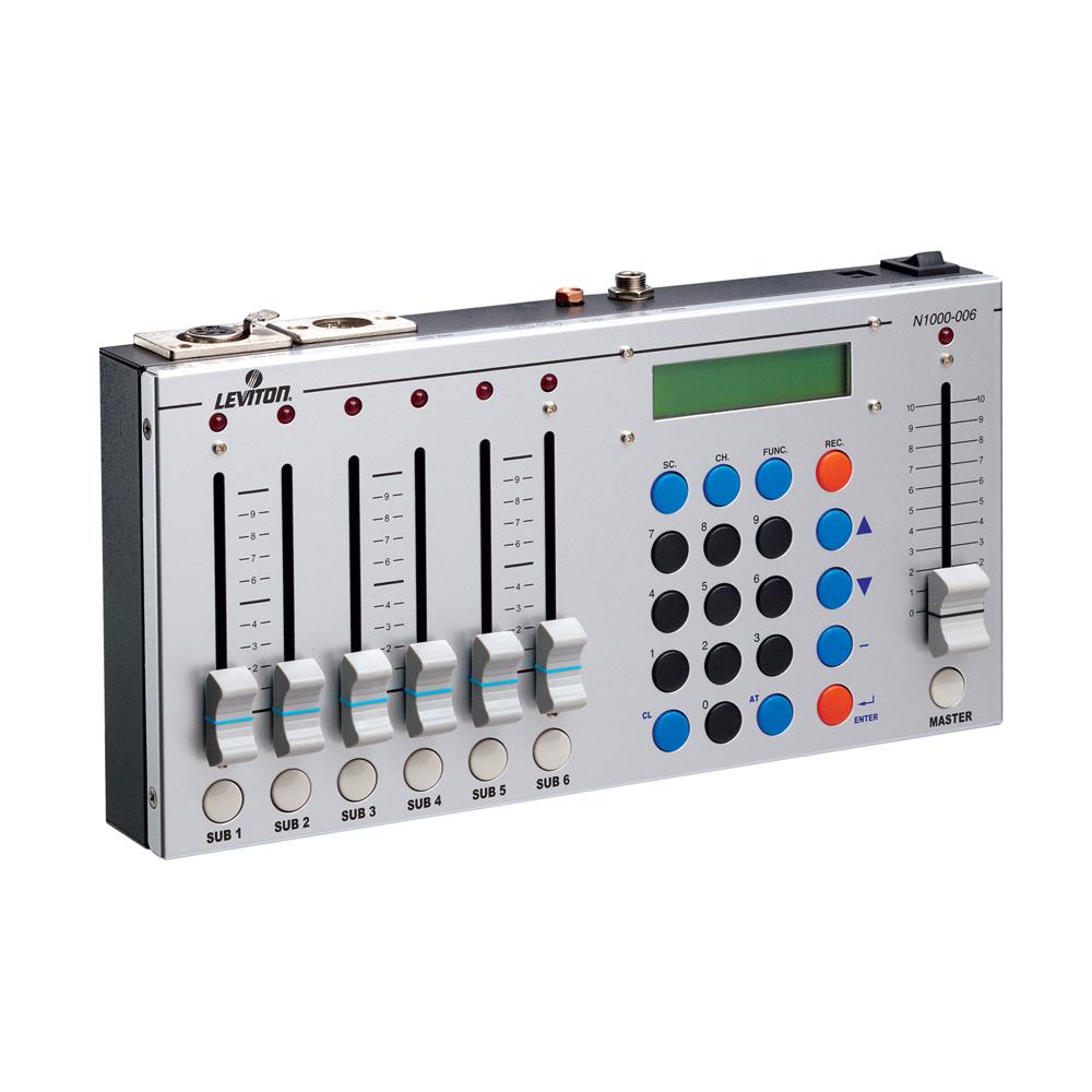 Leviton 1000 Series DMS/Scene Controller, 6 Sub-Masters, 1 Master, 512 ...