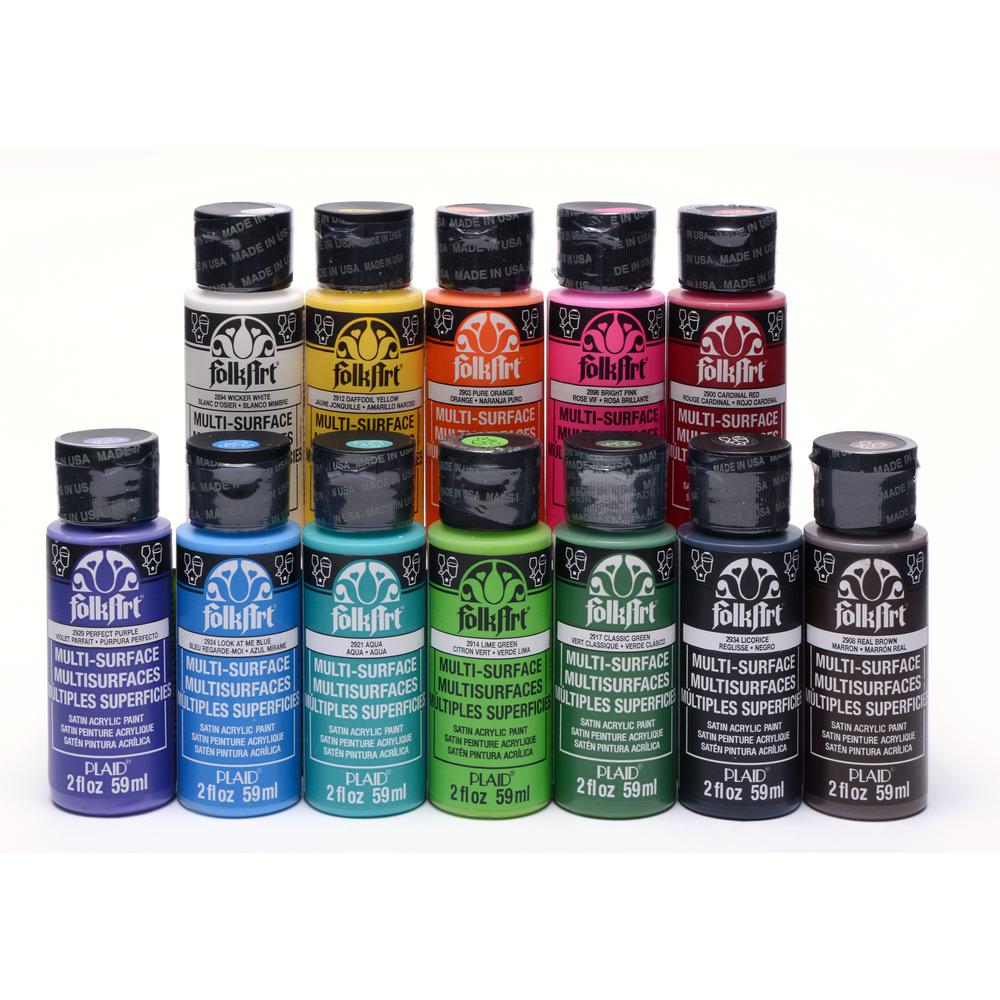 Folk Art Acrylic Paint Colors