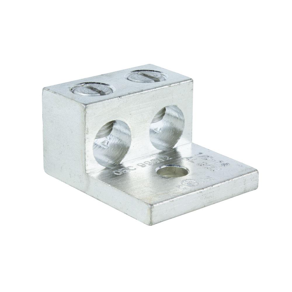 Commercial Electric 14-1/0 AWG Aluminum Dual Rated Dual Mechanical Lug ...