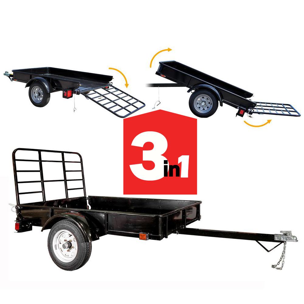 Flatbed Trailer - Utility Trailers - Towing Equipment - The Home Depot