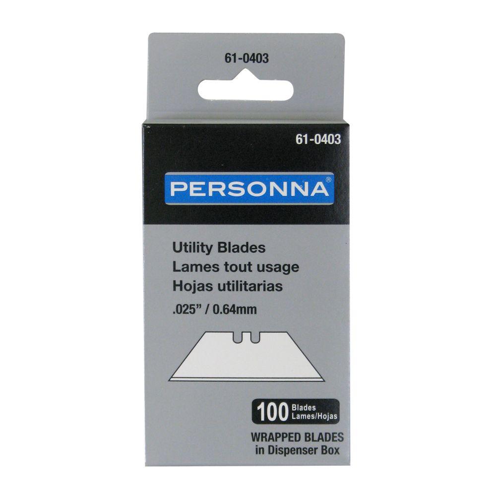 Personna Utility Blades (100-Pack)-61-0403-0000 - The Home Depot