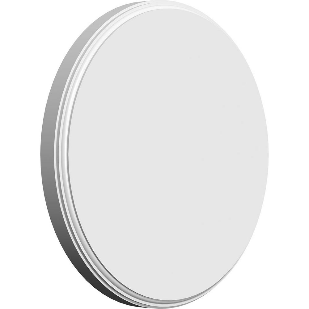 Ekena Millwork 3/4 in. x 8 in. x 8 in. PVC Standard Grayson Rosette ...