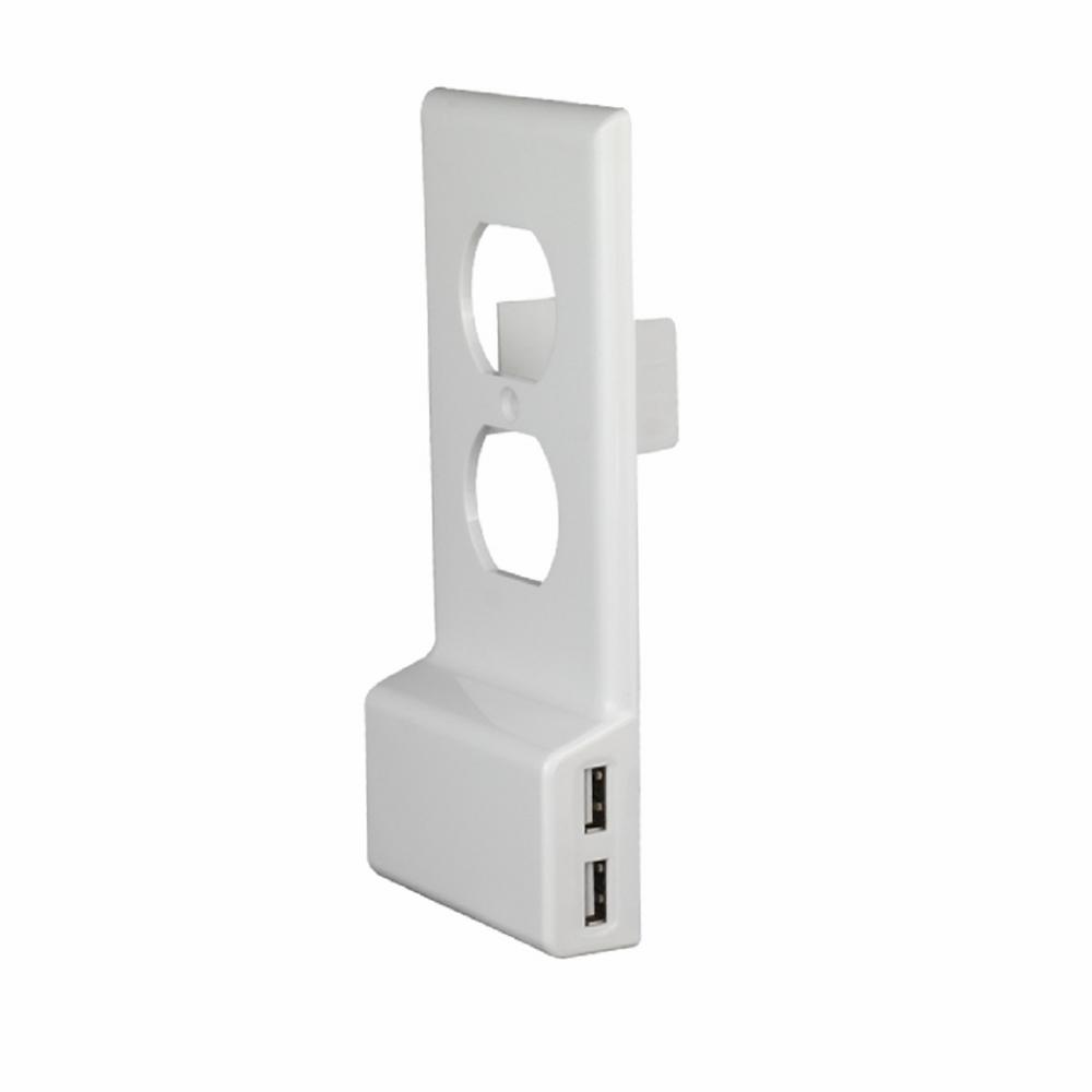Duplex Face-Plate with 2 USB Ports-ACE-9522 - The Home Depot