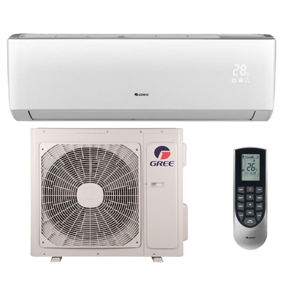 With Heater 2 Ton Ceiling Cassette Mini Split Heat Pump - 24,000 BTU, 19 SEER, Ultra-Quiet ...