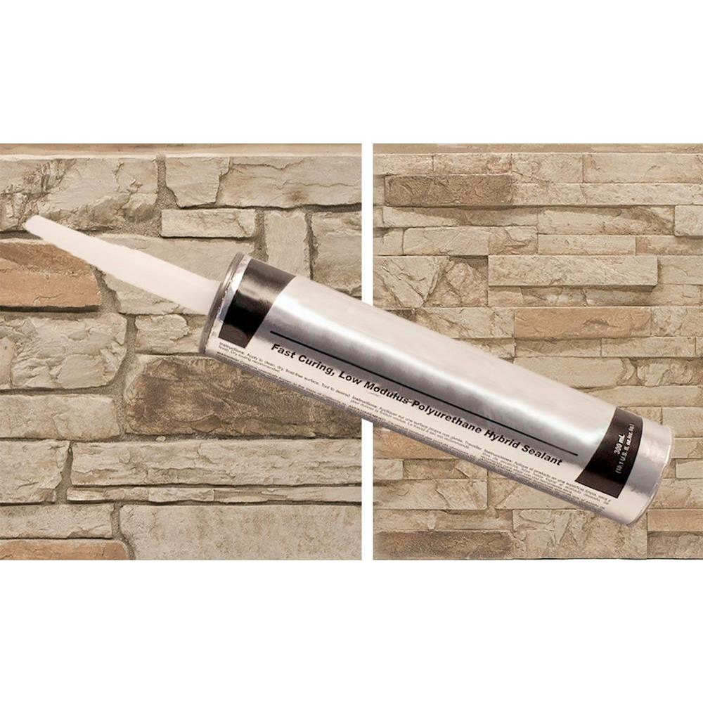 Urestone Desert Tan #35 12 in. x 3 in. x 3 in. 32 sq. ft. Caulk ...