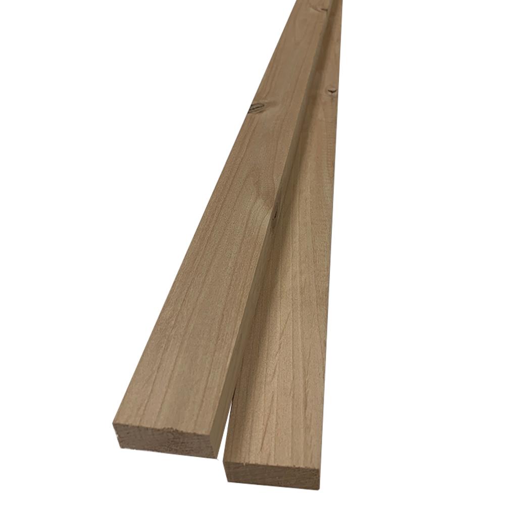 Swaner Hardwood Knotty Alder Board (Common: 3/4 in. x 1-1/2 in. x R/L ...
