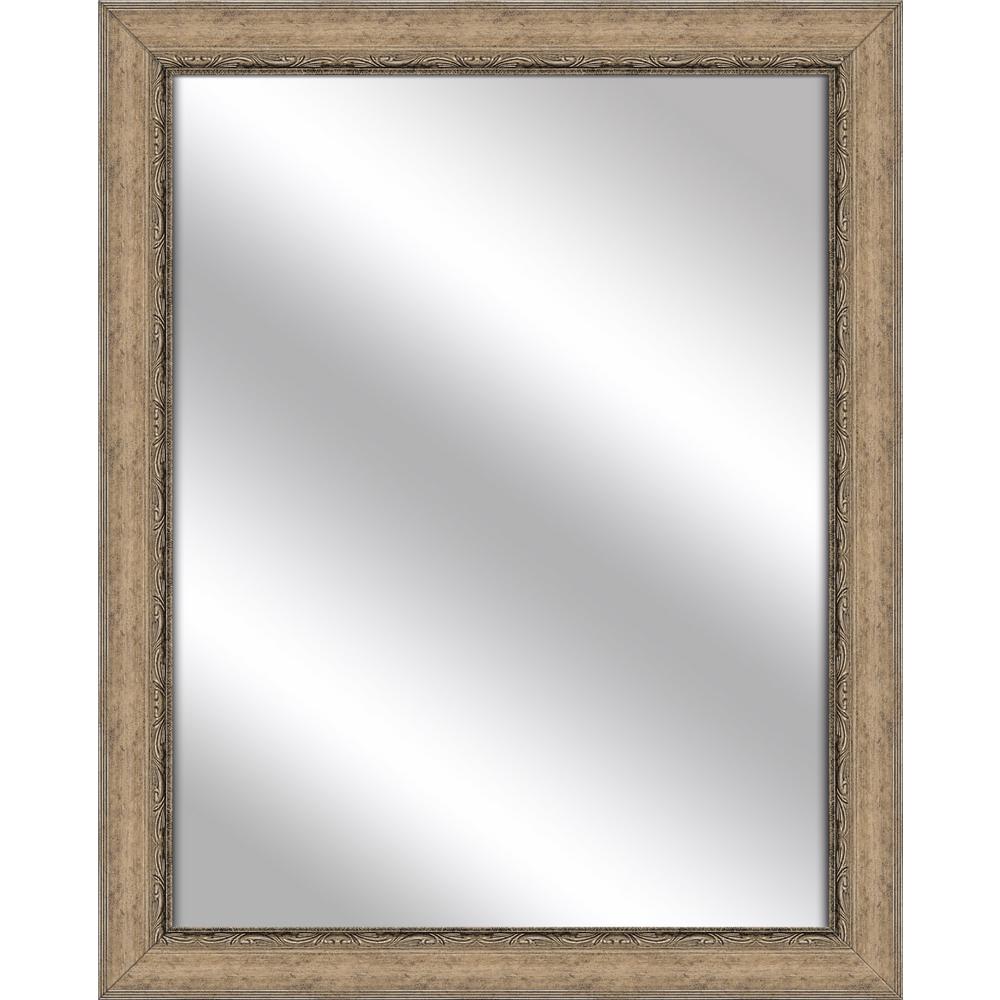 PTM Images Medium Rectangle Medium Champagne Art Deco Mirror (32.375 in ...