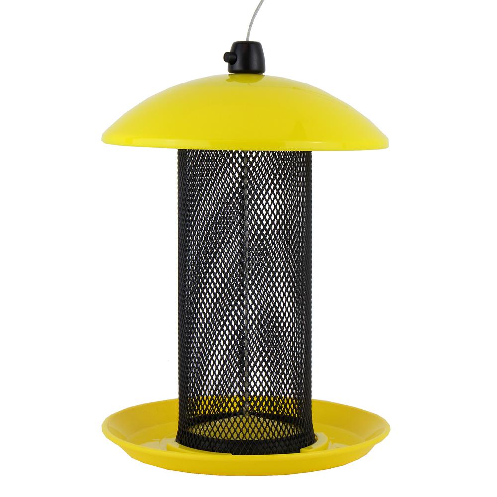 Perky-Pet 1.5 lbs. Yellow Finch Feeder-YSSF00348 - The Home Depot