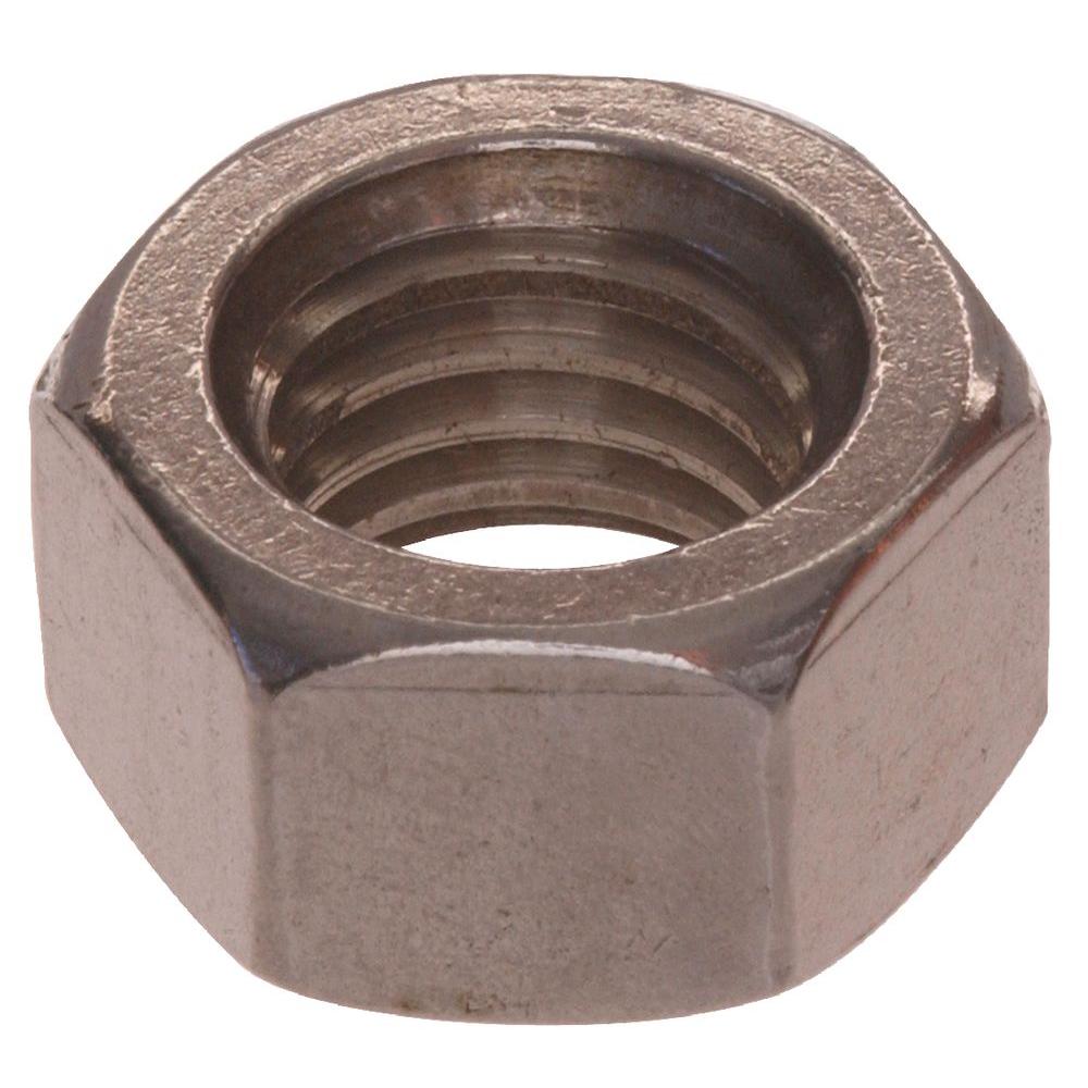 Everbilt 1 in.-8 Galvanized Hex Nut (10-Pack)-807510 - The Home Depot
