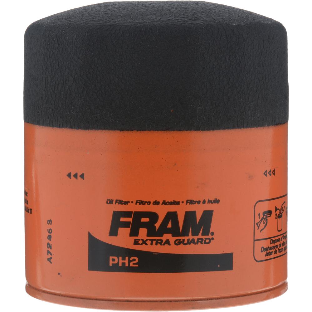 Fram Filters 4.3 in. Extra Guard Oil Filter-PH2 - The Home Depot