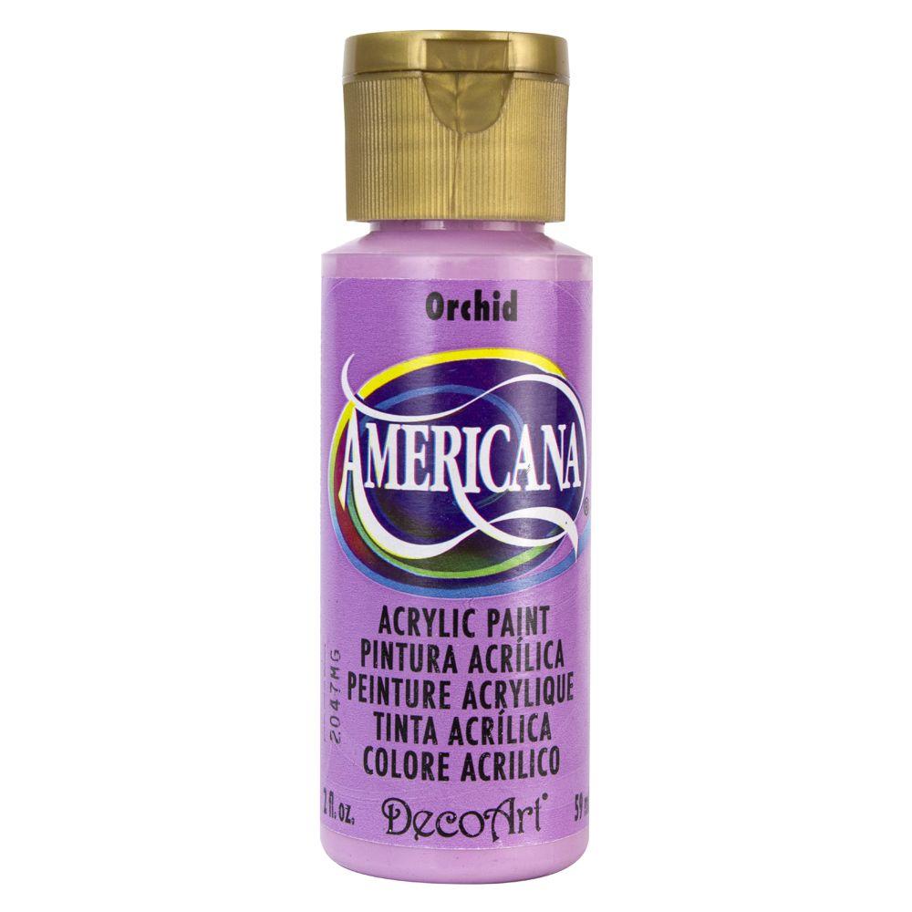 DecoArt Americana 2 oz. Orchid Acrylic Paint-DAO33-3 - The Home Depot