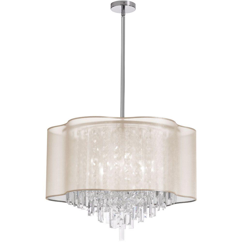 Crystal - Pendant Lights - Lighting - The Home Depot