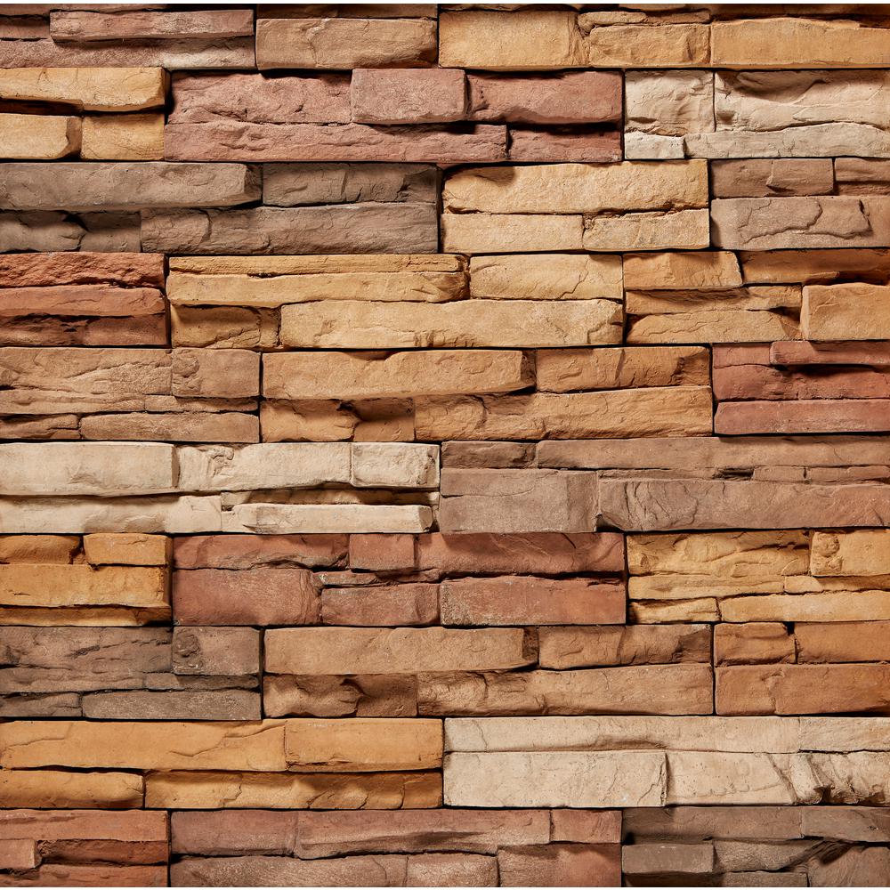 Adorn 23.5 in. x 6 in. Terra Stone Veneer Siding (Flats)-TFLAT - The ...