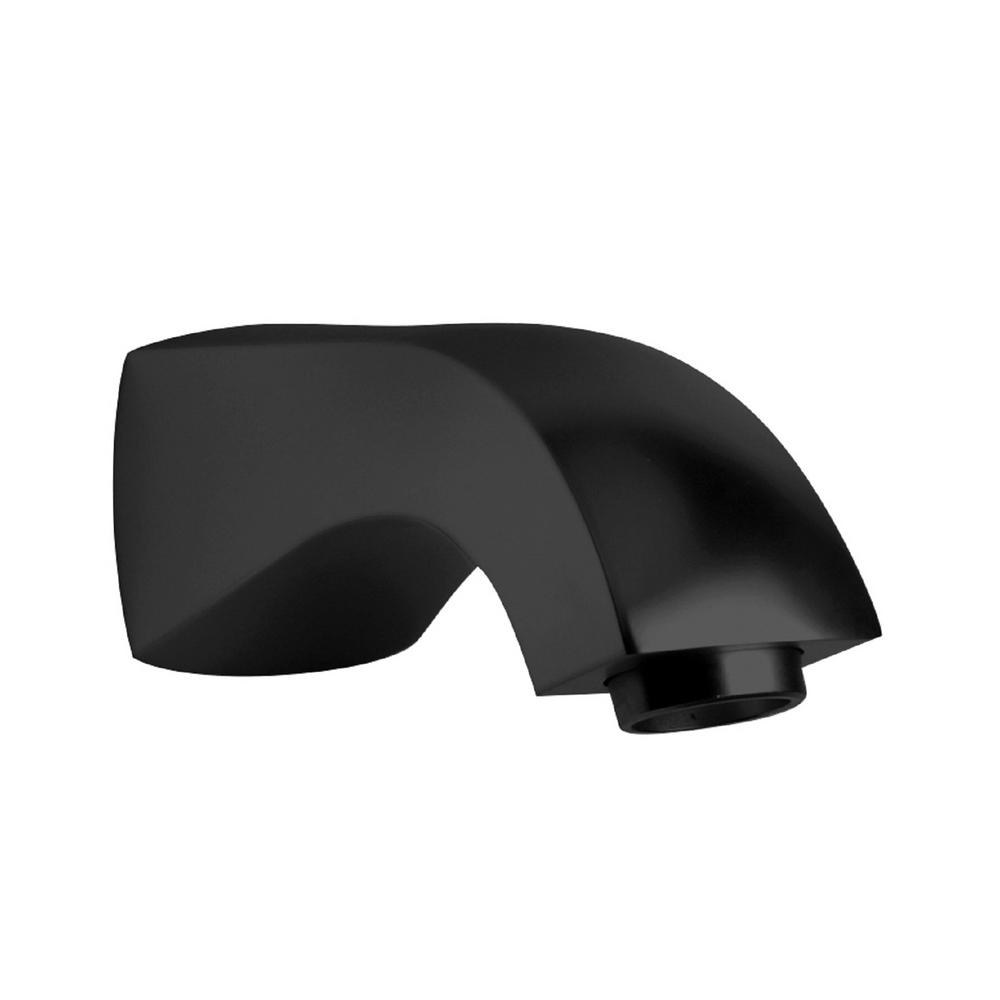 LaToscana Lady Tub Spout in Matte Black-89YO430 - The Home Depot