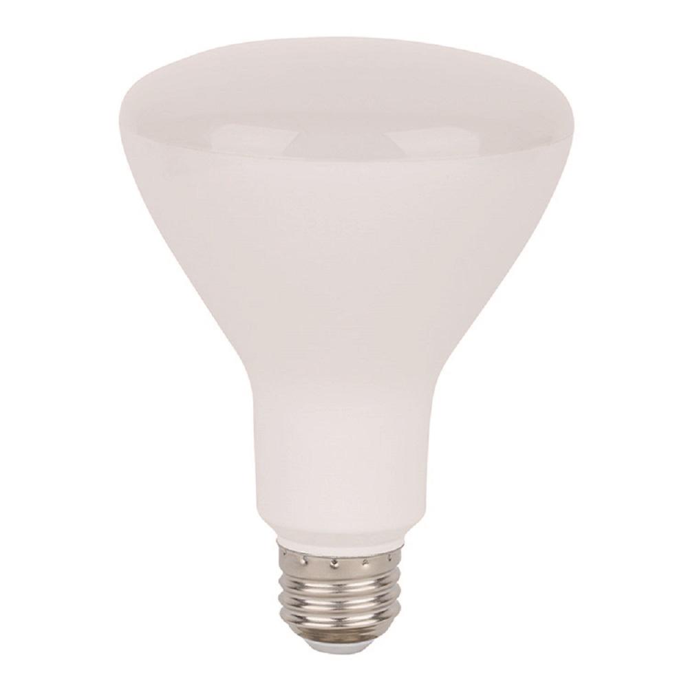 65-Watt Equivalent 10-Watt BR30 Dimmable LED Cool White 4000K Light ...