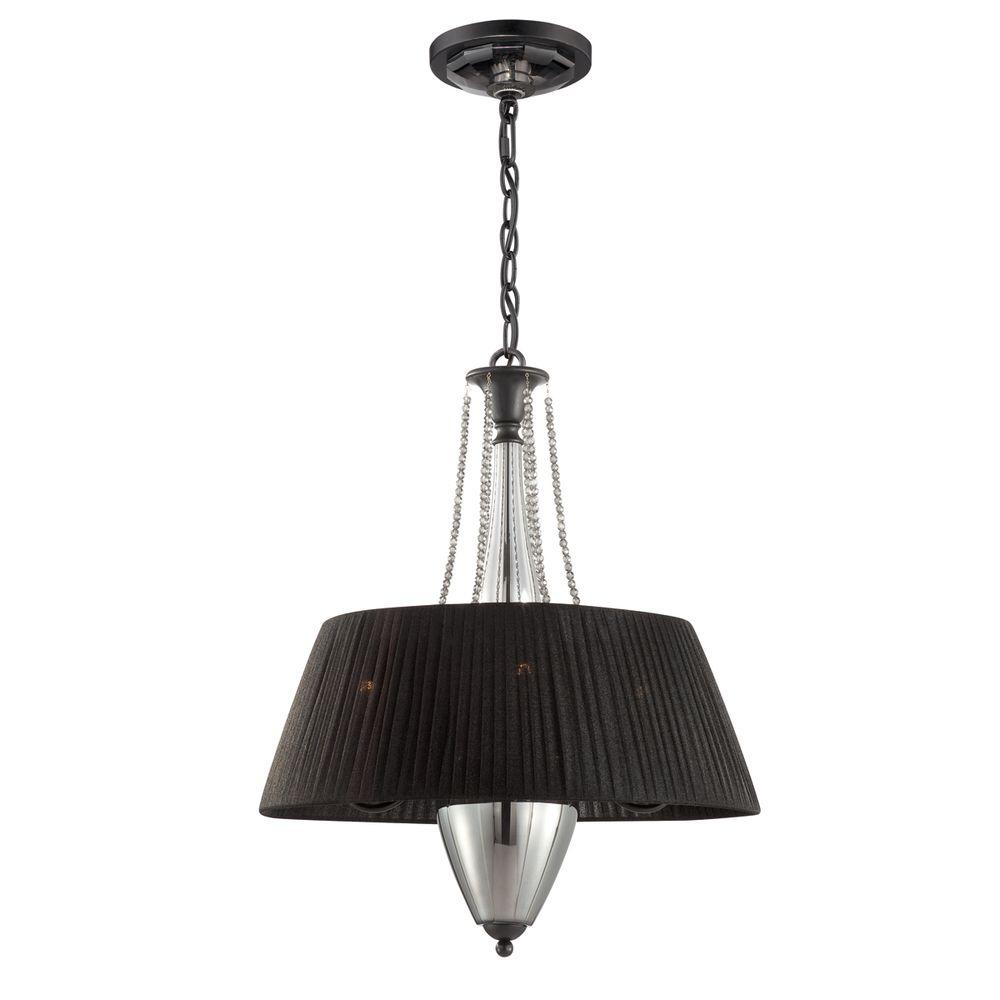 Manor Brook Mattock 3-Light Oil Rubbed Bronze Square Drum Pendant ...