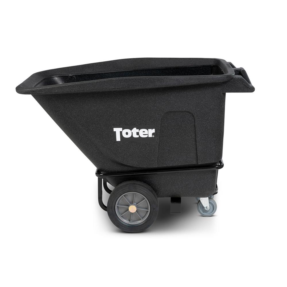 Toter 1 Cubic Yard 1,200 lbs. Capacity Standard Duty Tilt Truck ...