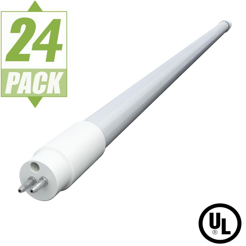 Axis LED Lighting 28W Equivalent 4 ft. T5HE 14-Watt Cool White LED Tube ...