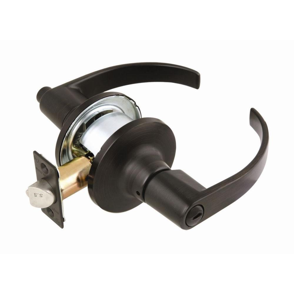 Design House C-Series Commercial Grade Brushed Bronze Curved Door Lever ...