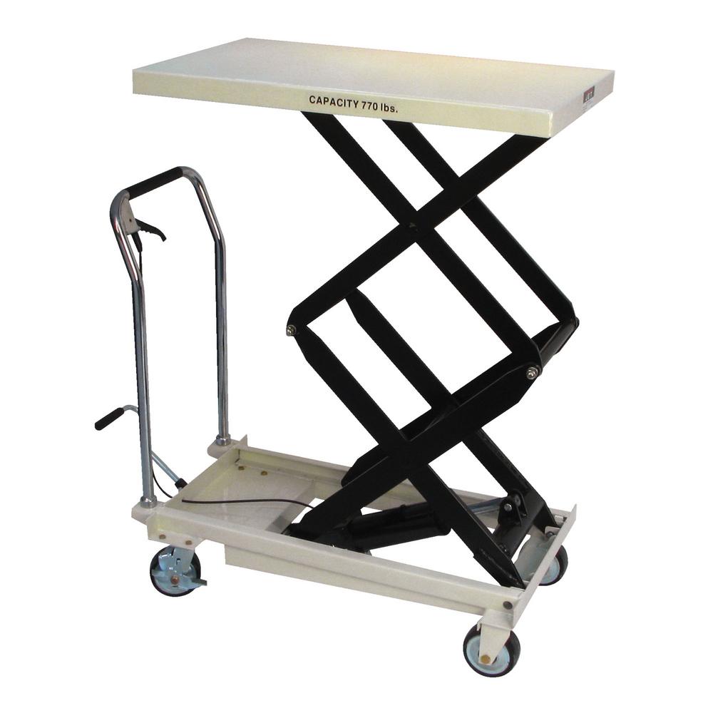 Jet DSLT-770 Double Scissor Lift Table-140778 - The Home Depot