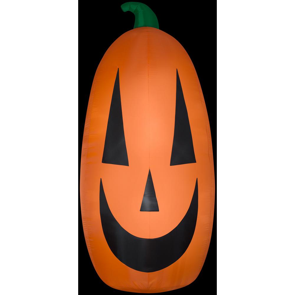 Gemmy 12 ft. H Extra Bright-Happy Pumpkin-Giant Halloween Inflatable-G ...