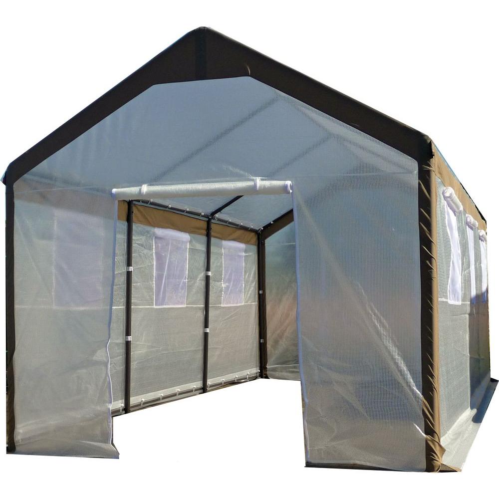 Spring Gardener 10 ft. W x 20 ft. L x 9 ft. H Gable Greenhouse-IS 71020 ...