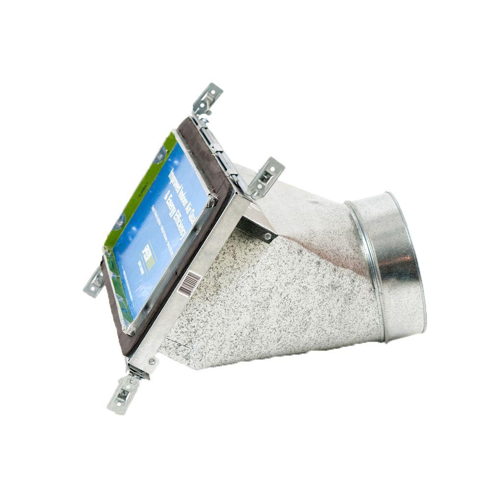 SPEEDI- BOOT 6 in. W x 12 in. L to 6 in. Dia 45 Degree Register Vent ...