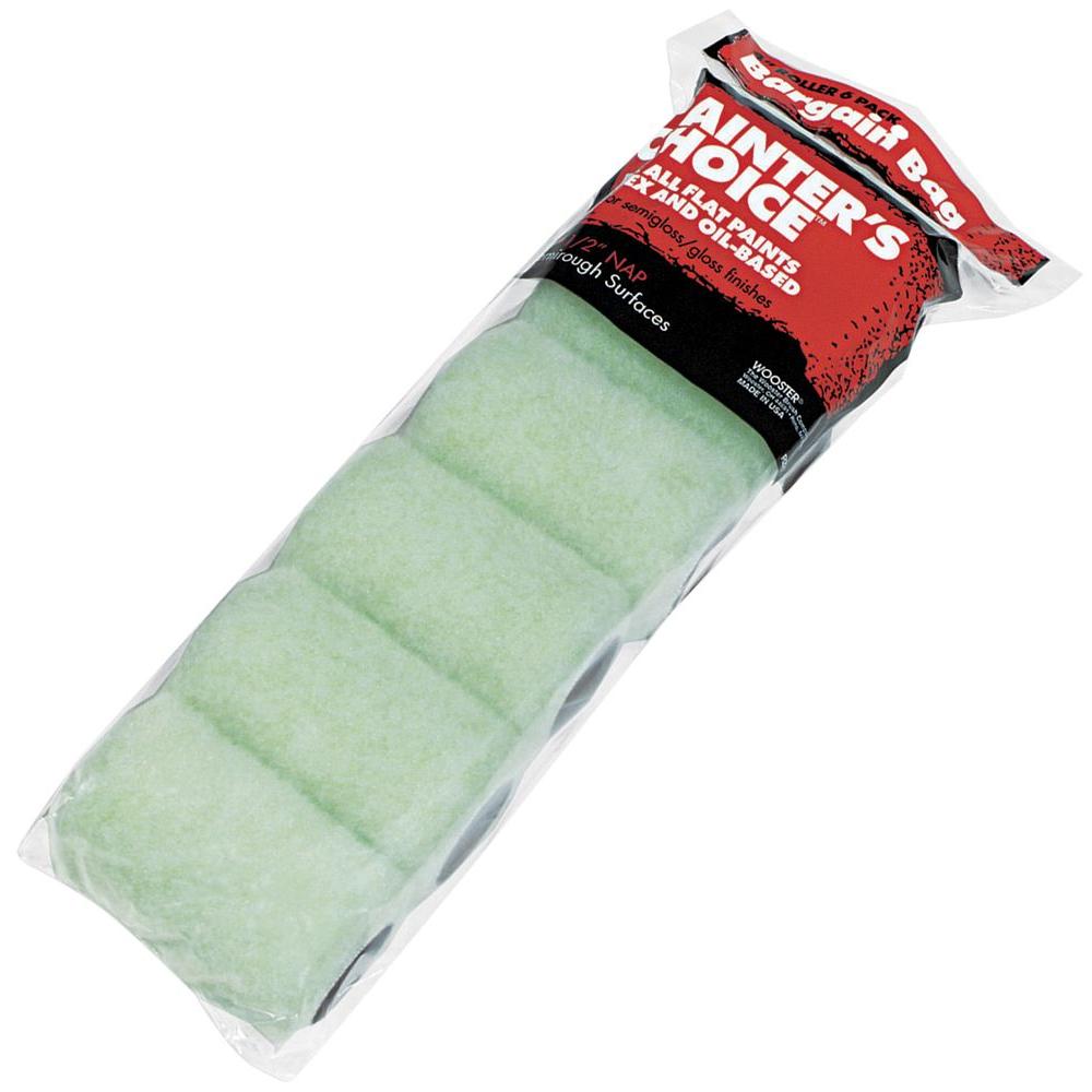 UPC 071497137296 Paint Roller Covers Wooster Rollers 4 In X 1 2 In upc-071497137296-paint-roller-covers-wooster-rollers-4-in-x-1-2-in