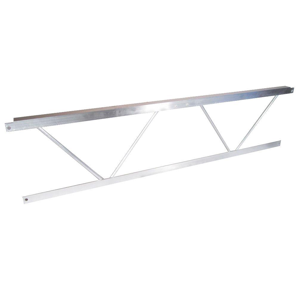 Patriot Docks 4 ft. Aluminum Dock Frame End Rail-10803 - The Home Depot