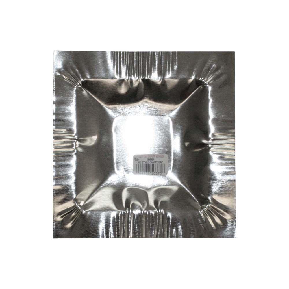 Galvanized Steel #2 Cavity Cap-4202159 - The Home Depot