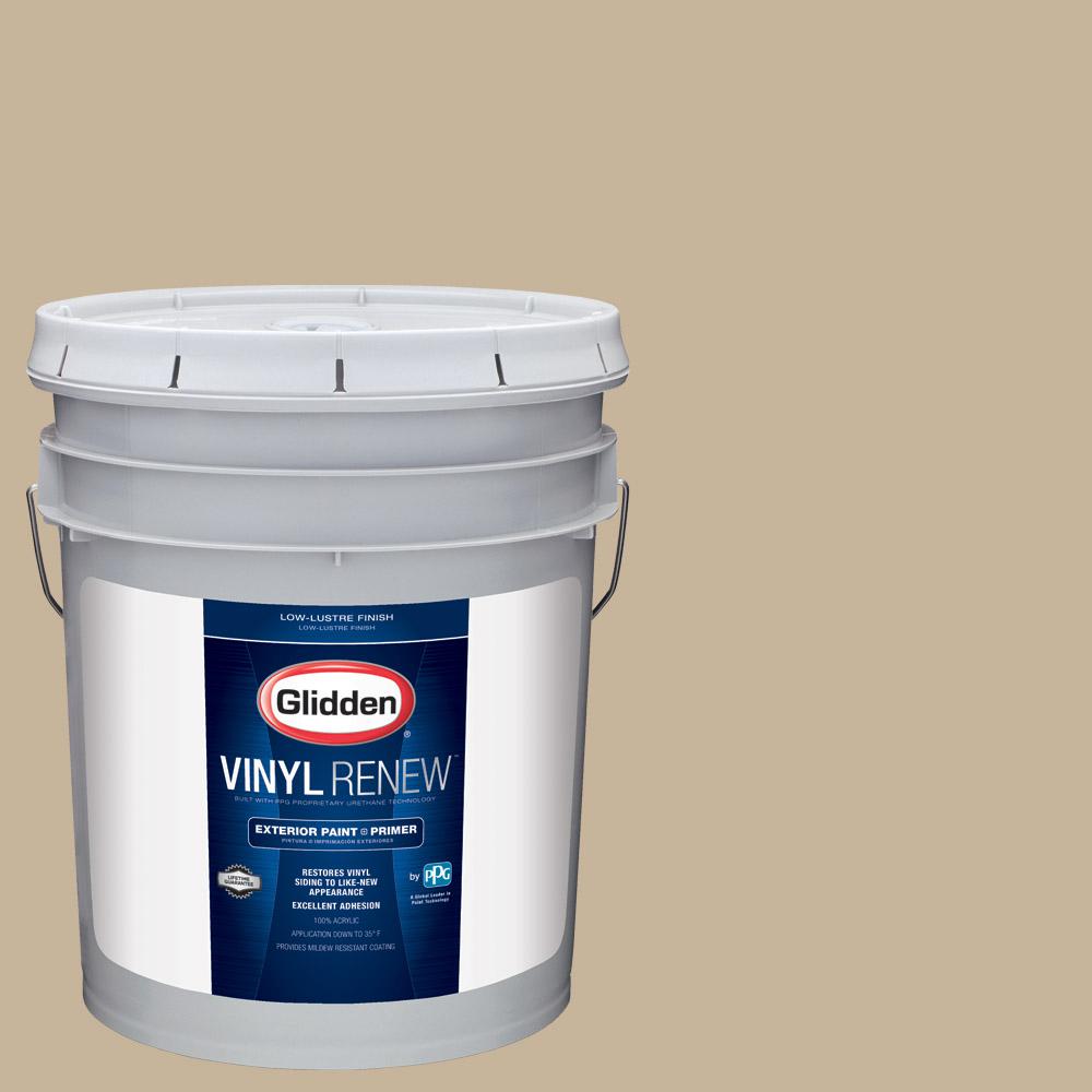 Glidden Vinyl Renew 5 gal. #HDGWN40 Jefferson House Tan Low-Lustre ...