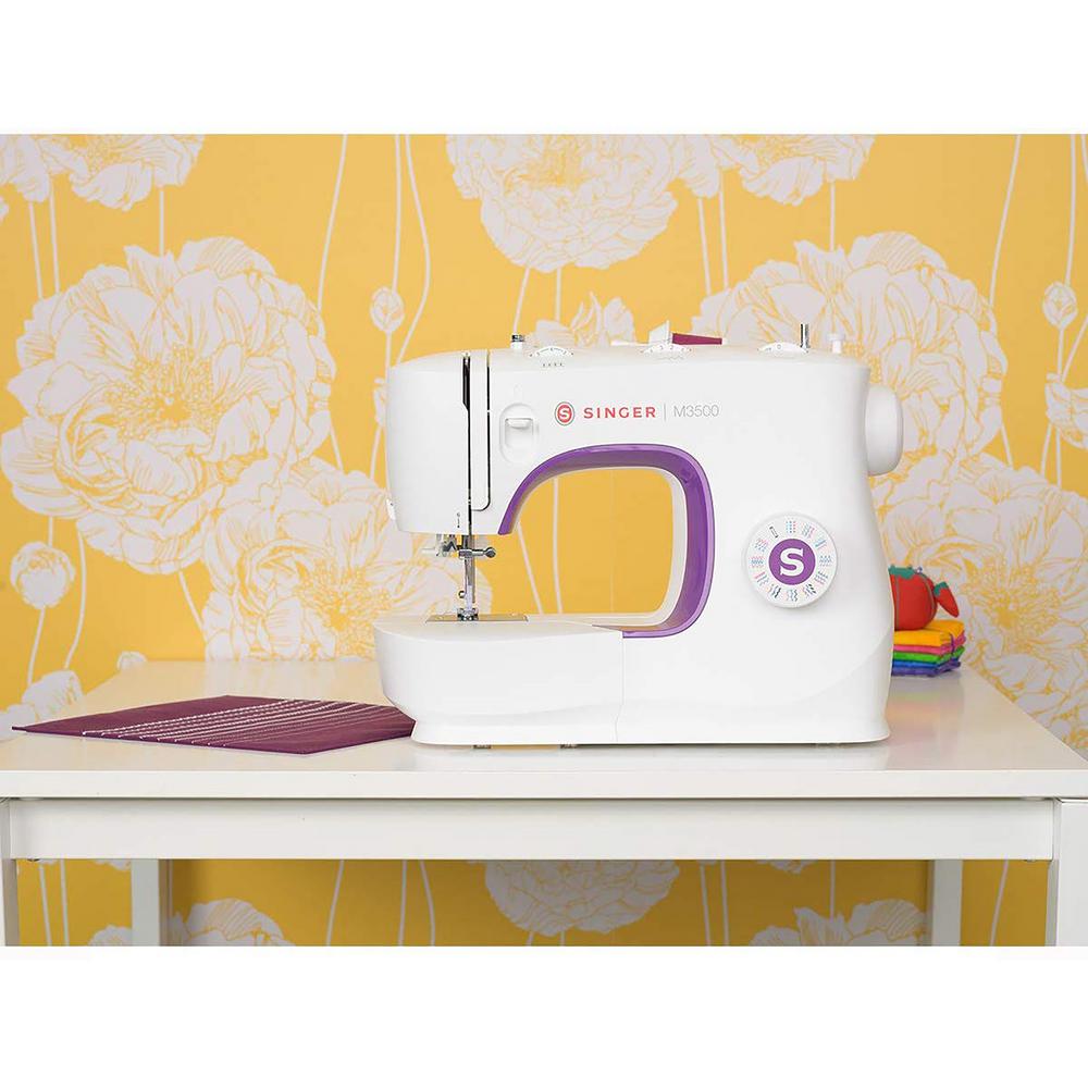 Singer M3500 Sewing Machine in White with Easy Stitch Selection ...