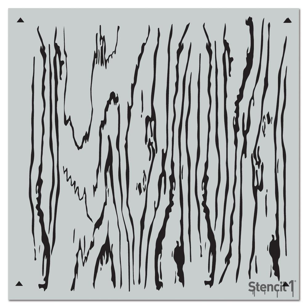 Stencil1 Wood Grain Repeat Pattern Stencil S1 PA 61 The Home Depot