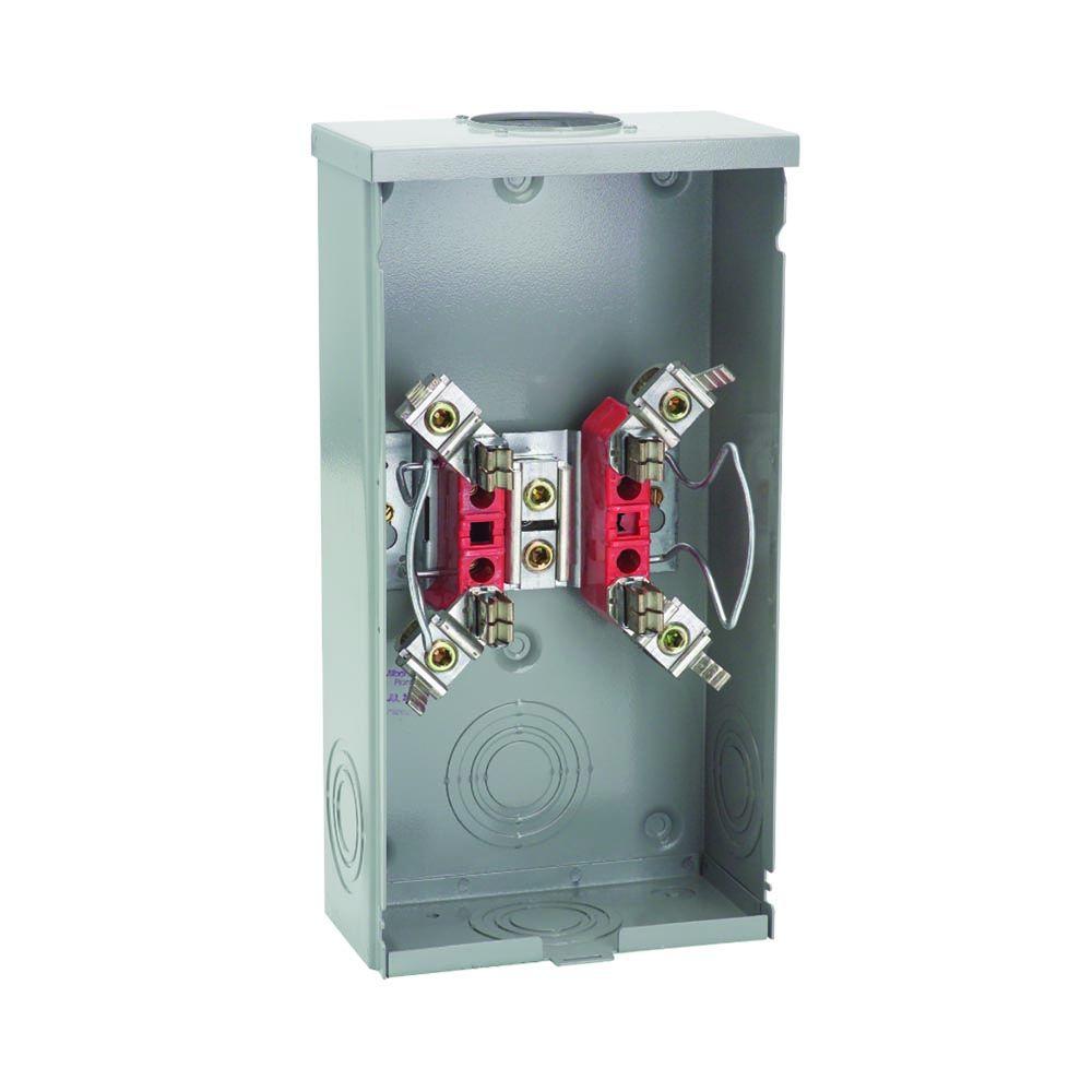 Siemens Uni-PAK 6-Gang 600 Amp Ringless Style Multi-Family Metering ...