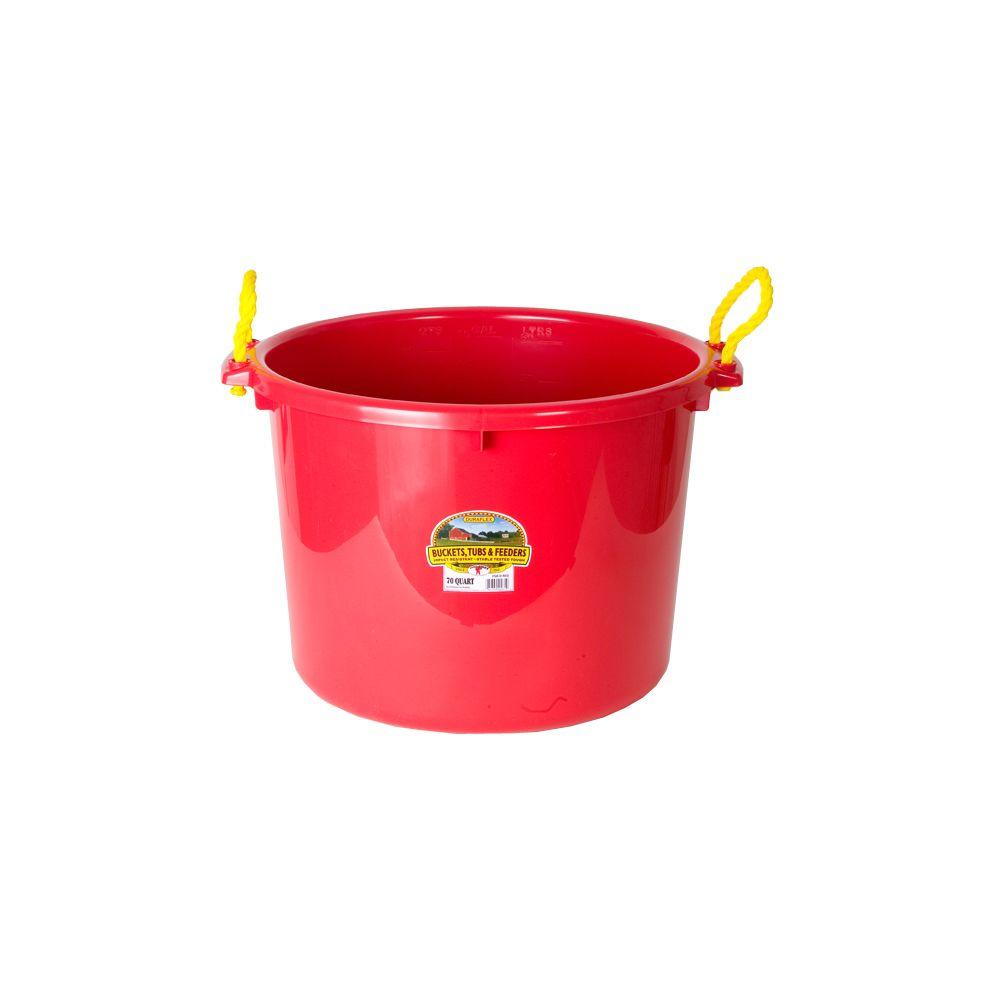 Little Giant 70 qt. Plastic Blue Muck Bucket-22616825 - The Home Depot