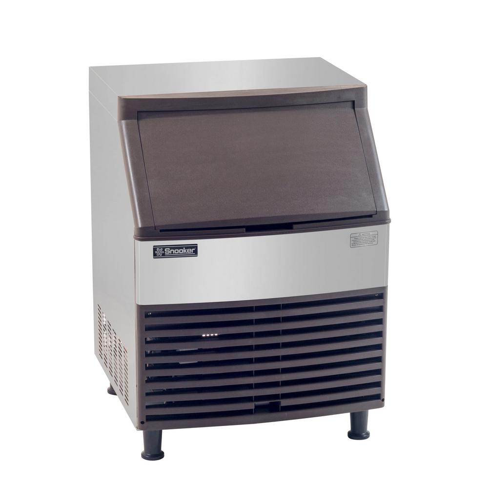 SNOOKER 280 lb. Freestanding or Built-In Ice Maker in Stainless Steel-SK-280P - The Home Depot
