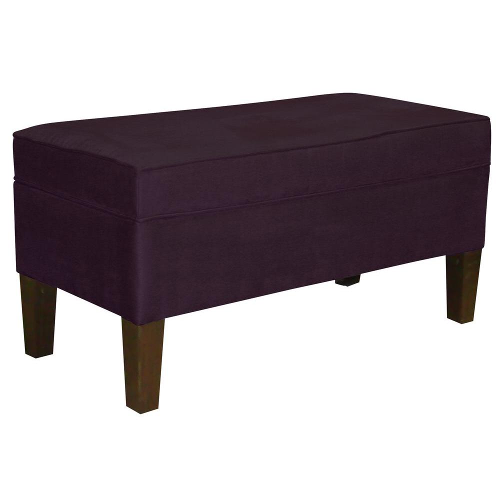 Wabash Purple Storage Bench 848PPUR - The Home Depot