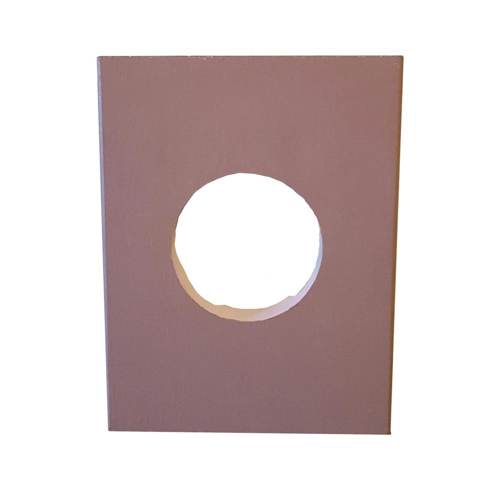 PPG 5/4 in. x 7-1/2 in. x 9-1/2 in. Primed Rustic Light Block-PR102LB ...