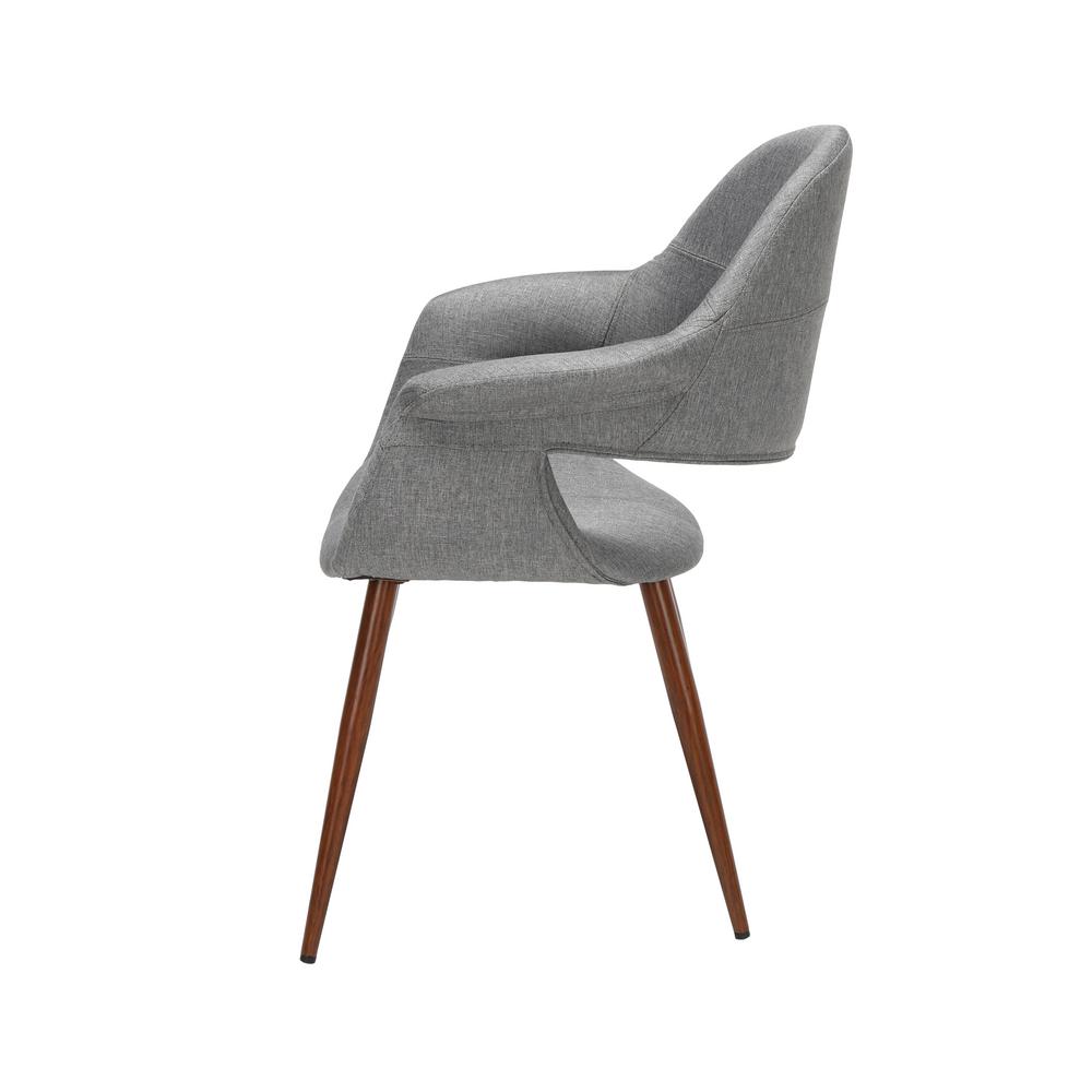 OFM 161 Collection Mid Century Modern 2 Pack Fabric Accent Chair with ...