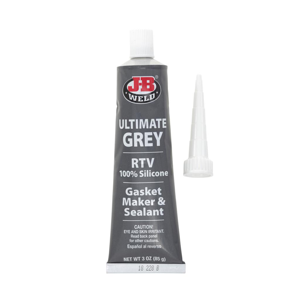 J-B Weld Ultimate Grey Gasket Maker and Sealant-32327 - The Home Depot